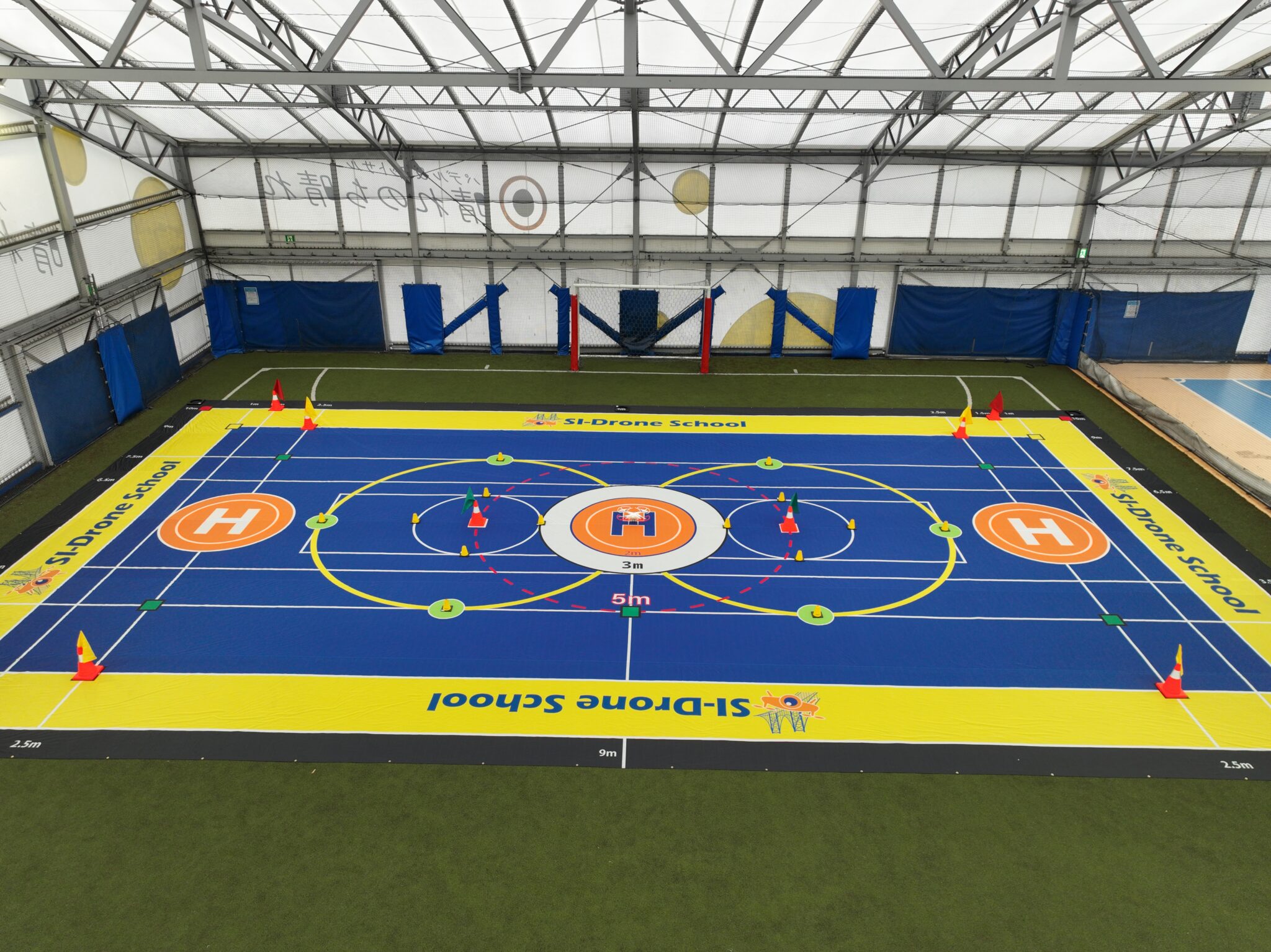 国家ライセンス講習専用巨大シート完成 | SI-ドローンスクール｜ドローン国家資格取得講習なら - 【SI-ドローンスクール】